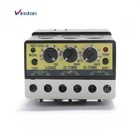 Winston WST-DS3 Current Relay Motor Protector Electronic Overcurrent ...