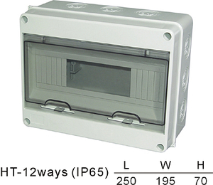 China HT-12Ways Distribution box, HT distribution box, distribution box ...