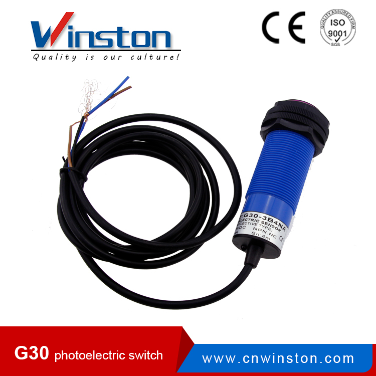 G30 retroreflective type NPN PNP photoelectric reflector sensor - Buy ...