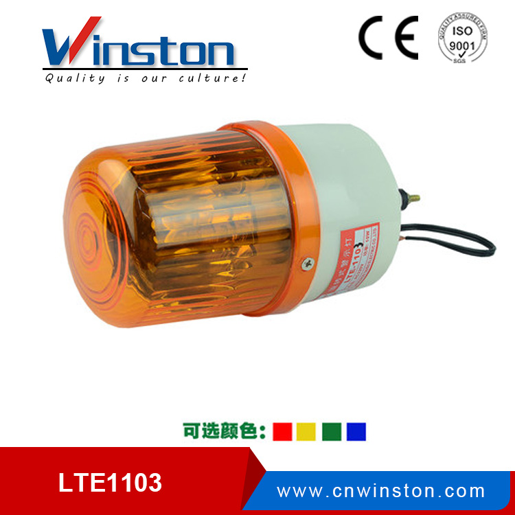 LTE-1103J Rotary warning light DC 12V 24V AC 1110V 220V with buzzer ...