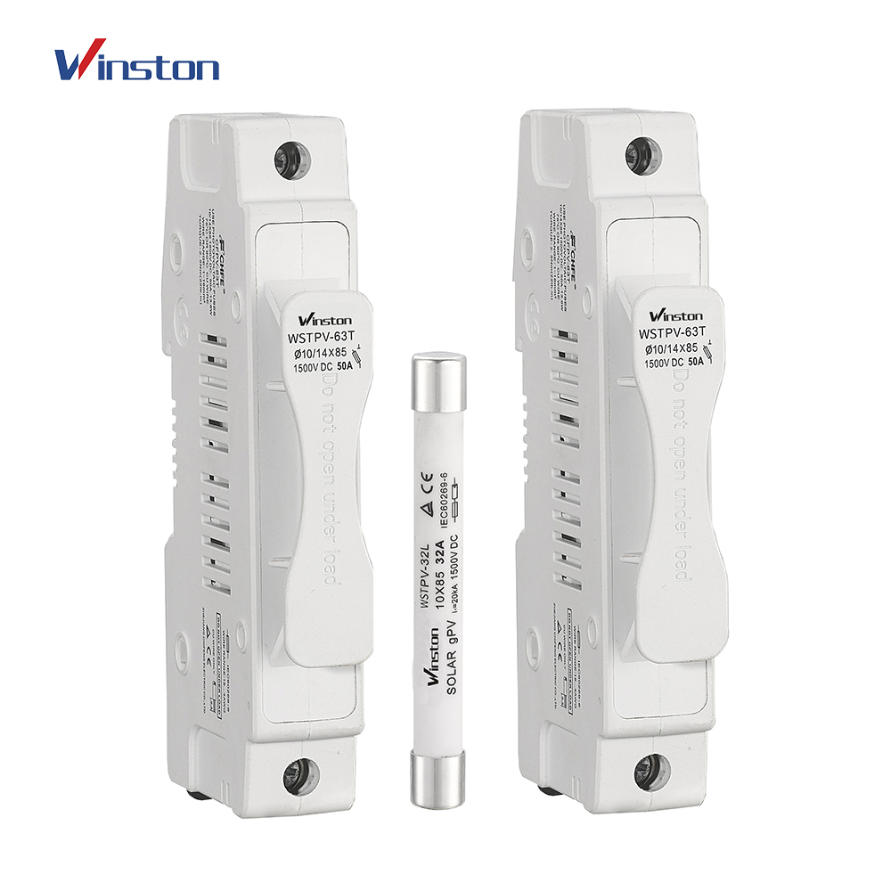 Factory 1500v 50A Solar Power System Dc Voltage Fuse Holder Pv Solar ...