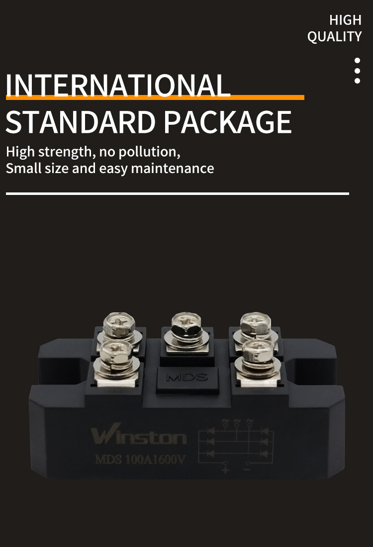 MDS 100A 3 Phase Power Module Rectifier Bridge Diode Module - Buy ...