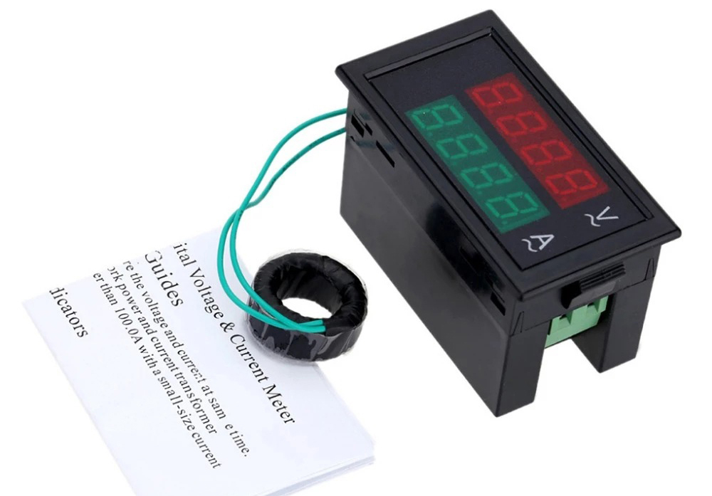 D52-2042 100A 450V High Accuracy LED Digital Dual Display AC Voltmeter ... D52-2042 100A 450V High Accuracy LED Digital Dual Display AC Voltmeter ...