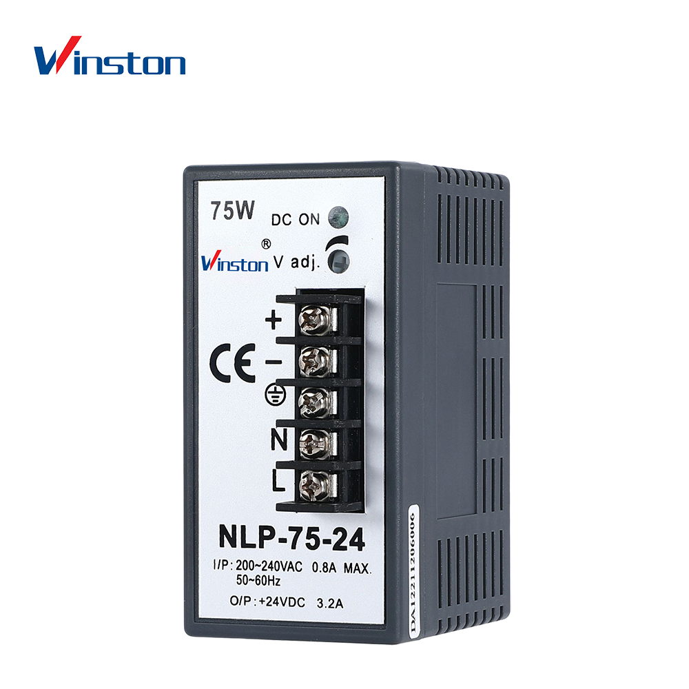 NLP-75 75W 12V 24V 5A 3A Intelligent Single Output Switching Power ...
