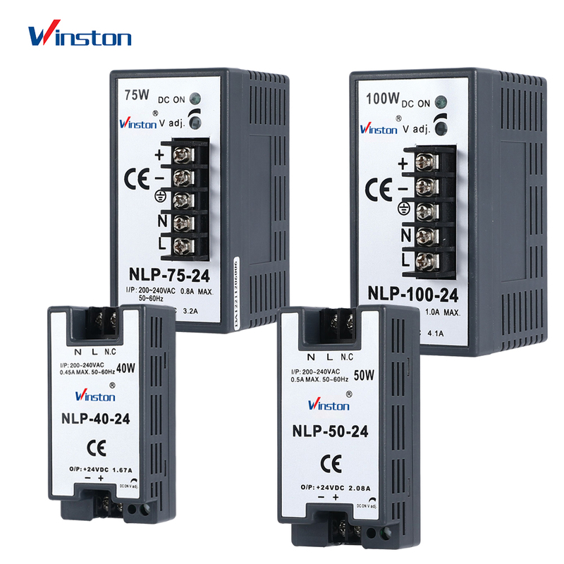 NLP-75 75W 12V 24V 5A 3A Intelligent Single Output Switching Power ...