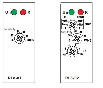 Winston RL8-01 AC/DC 24-240V 2VA Level control relay - Buy relay, Level ...