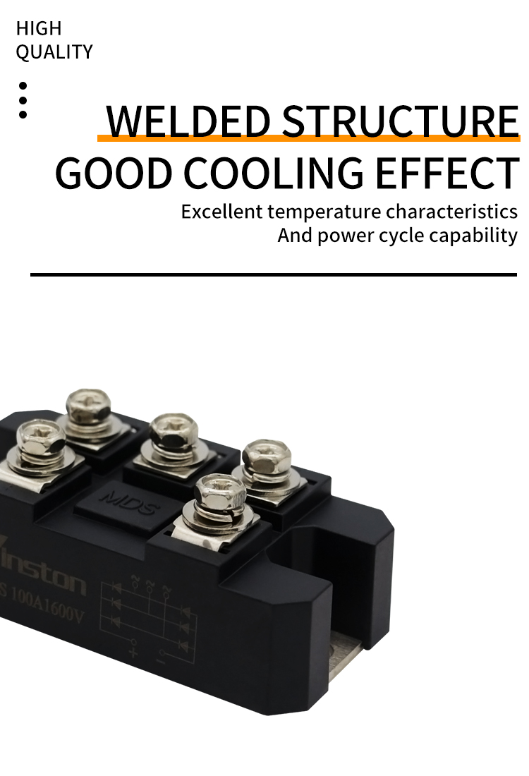 MDS 100A 3 Phase Power Module Rectifier Bridge Diode Module - Buy ...
