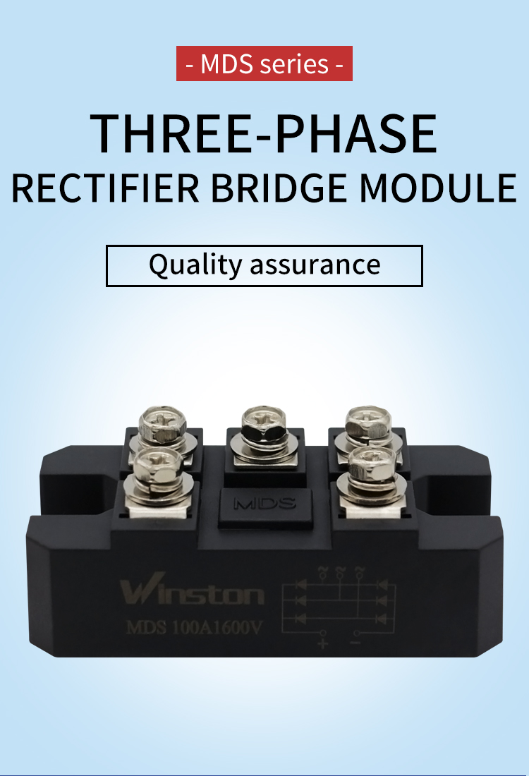 MDS 100A 3 Phase Power Module Rectifier Bridge Diode Module - Buy ...